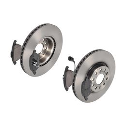 Brembo Bremsensatz-Vorderachse COATED DISC LINE / STANDARD IJDTIDGTV2 Bremsensatz, Scheibenbremse vorne rechts links innenbel&uuml;ftet 312mm f&uuml;r SKODA VW
