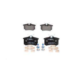 Bosch Bremsensatz-Hinterachse IJF1411YM2 Bremsensatz, Scheibenbremse hinten rechts links voll 226mm f&uuml;r SKODA VW SEAT PEUGEOT AUDI CITRO&Euml;N FORD 6X0698