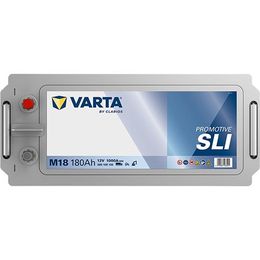 Varta Starterbatterie PROMOTIVE SLI 12 V, 180 Ah, 1000 A 680108100K182 12V 180Ah 1.000A f&uuml;r IVECO DAF MERCEDES-BENZ MAN VOLVO 0035410501 07970211000 A
