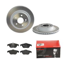 Brembo Bremsensatz-Hinterachse COATED DISC LINE / STANDARD IJDTIDJI14 Bremsensatz, Scheibenbremse vorne rechts links innenbel&uuml;ftet 300mm f&uuml;r MERCEDES-