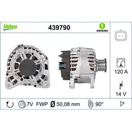 Valeo Generator NEW ORIGINAL PART 439790 14V 120A f&uuml;r RENAULT DACIA NISSAN 231000803R 231000091R 231000861R