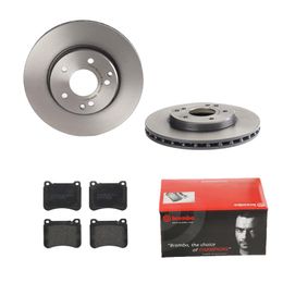 Brembo Bremsensatz, Scheibenbremse IJDTIDFID2 vorne rechts links innenbel&uuml;ftet 288mm f&uuml;r MERCEDES-BENZ 2205400717 2205400617 A2115401717