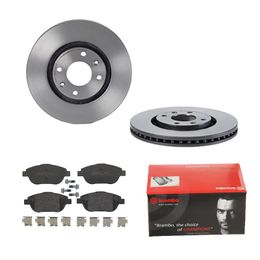 Brembo Bremsensatz, Scheibenbremse 1420-55920 vorne rechts links innenbel&uuml;ftet 283mm f&uuml;r PEUGEOT CITRO&Euml;N VAUXHALL OPEL DS 3557911 1613192580 160708318