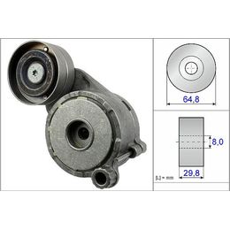 INA Riemenspanner, Keilrippenriemen 534 0506 10 64,8mm f&uuml;r MERCEDES-BENZ A6422001970 6422001970