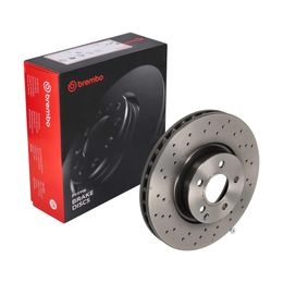 Brembo Bremsscheibe COATED DISC LINE 09.A621.31 vorne rechts links Gelocht 322mm f&uuml;r MERCEDES-BENZ (BBDC) 0004213012 000421301207 2044211012