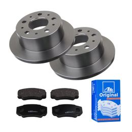 ATE Bremsensatz IJF141ESY7 Bremsensatz, Scheibenbremse hinten rechts links voll 280mm f&uuml;r PEUGEOT FIAT CITRO&Euml;N 51740248 4249K9 4249K8