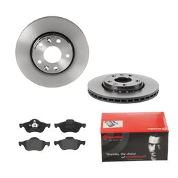Brembo Bremsensatz, Scheibenbremse 1420-55339 vorne rechts links innenbel&uuml;ftet 280mm f&uuml;r RENAULT DACIA NISSAN 4020600Q1B 402064151R 7701208183