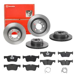 Brembo Bremsensatz-Vorn und hinten SG00000ED5 Bremsensatz, Scheibenbremse vorne rechts links innenbel&uuml;ftet 300mm f&uuml;r BMW 34206873094 34206873093 34216