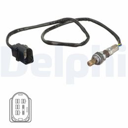 DELPHI Lambdasonde ES21099-12B1 f&uuml;r SKODA VW SEAT 030906262K 030906262B