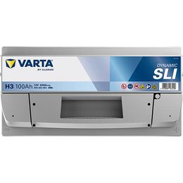 Varta Starterbatterie DYNAMIC SLI 12 V, 100 Ah, 830 A 600402083K262 12V 100Ah 830A f&uuml;r MITSUBISHI VW ASTON MARTIN PEUGEOT LAND ROVER AUDI IVECO DAF ME