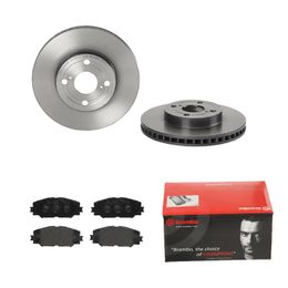 Brembo 142056821 Vorderachse innenbel&uuml;ftet 255mm 25mm f&uuml;r PONTIAC TOYOTA