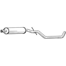 BOSAL Mittelschalld&auml;mpfer 281641 f&uuml;r VW