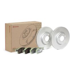 Brembo Bremsensatz, Scheibenbremse KT 10 049 vorne rechts links innenbel&uuml;ftet 304mm f&uuml;r PEUGEOT FIAT CITRO&Euml;N TOYOTA VAUXHALL OPEL 1678168280 SU001B353