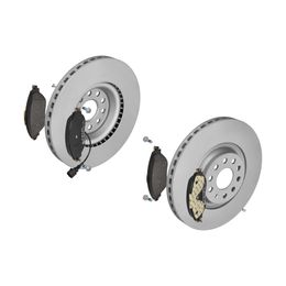 ATE Bremsensatz-Vorderachse IJF1416YS8 Bremsensatz, Scheibenbremse vorne rechts links bel&uuml;ftet 340mm f&uuml;r SKODA SEAT VAG 8S0615301D 1K0615301AD 3C06153
