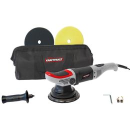 DINO KRAFTPAKET Poliermaschine Exzenter mit Zwangsrotation 710W 8mm 640247 Polieranlage