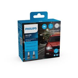 Philips Ultinon Pro6000 HL H4 LED 11342U60SX2 Gl&uuml;hlampe, Fernscheinwerfer,Gl&uuml;hlampe, Hauptscheinwerfer,Gl&uuml;hlampe 12V f&uuml;r SUZUKI MERCEDES-BENZ FIAT SEA