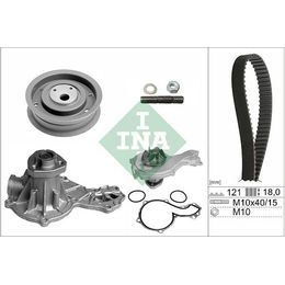 INA Wasserpumpe + Zahnriemensatz 530 0162 30 f&uuml;r VW SEAT AUDI 026109119B 068121005A 026109119D