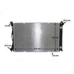 Mahle K&uuml;hler, Motork&uuml;hlung CR 830 000S f&uuml;r VW CUPRA AUDI 4F0121251F