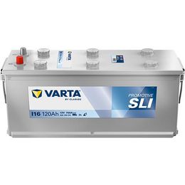Varta Starterbatterie PROMOTIVE SLI 12 V, 120 Ah, 760 A 620109076K182 12V 120Ah 760A f&uuml;r IVECO 93162742