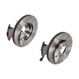 Brembo Bremsensatz-Vorderachse MAX LINE SK8K0F2ML3 Bremsensatz, Scheibenbremse vorne rechts links innenbel&uuml;ftet 288mm f&uuml;r SKODA VW (SVW) SEAT (FAW) AU
