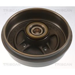 TRISCAN Bremstrommel 8120 14221C hinten rechts links f&uuml;r RENAULT DACIA 432029521R 432035124R 8200672836