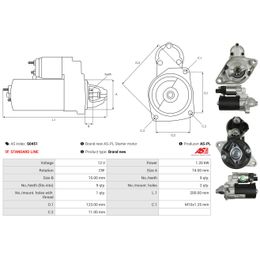 AS-PL Starter s0451 f&uuml;r TOYOTA