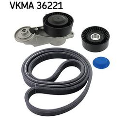 SKF Keilrippenriemensatz VKMA 36221 f&uuml;r JEEP FIAT CHRYSLER VOLVO 30637961 30729939 04891720AA