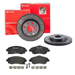 Brembo Bremsensatz-Vorderachse MAX LINE / STANDARD SK8K0F6HK1 Bremsensatz, Scheibenbremse vorne rechts links innenbel&uuml;ftet 240mm f&uuml;r GENERAL MOTORS VA