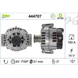 Valeo Generator REMANUFACTURED PREMIUM 444707 14V 180A f&uuml;r MERCEDES-BENZ (FJDA) A00090688020080 A0009068802 0009068802