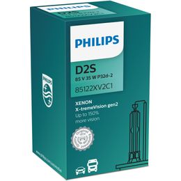 Philips D2S X-tremeVision gen2 35W (1 Stk.) 85122XV2C1 Gl&uuml;hlampe, Fernscheinwerfer,Gl&uuml;hlampe, Hauptscheinwerfer,Gl&uuml;hlampe 85V f&uuml;r SKODA VW PEUGEOT LAN