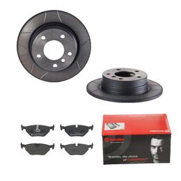Brembo Bremsensatz, Scheibenbremse 1420-53641 hinten rechts links Geschlitzt 280mm f&uuml;r ROEWE (SAIC) MG BMW ROVER 1020321 34211164499 34211165457
