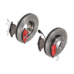 Brembo Bremsensatz-Vorderachse XTRA LINE SK8K0F61M4 Bremsensatz, Scheibenbremse vorne rechts links Gelocht/innenbel. 288mm f&uuml;r SKODA VW (SVW) SEAT (FA