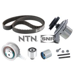 SNR Wasserpumpe + Zahnriemensatz KDP457.790 f&uuml;r SKODA VW SEAT AUDI 04L109119A 04L109119D 04L109119C
