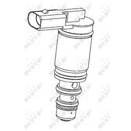NRF Regelventil, Kompressor 38450 12V f&uuml;r SKODA VW PEUGEOT SEAT AUDI CITRO&Euml;N MERCEDES-BENZ 648711 5Q0820803 5N0820803