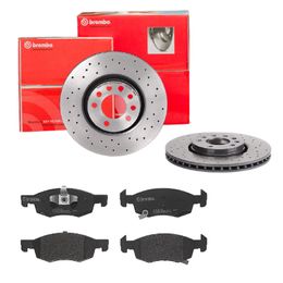 Brembo sk8k0f2tc3 Vorderachse Gelocht/innenbel. 308mm 25mm f&uuml;r OPEL SAAB VAUXHALL