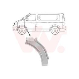 Van Wezel Kotfl&uuml;gel 5896155 vorne links f&uuml;r VW