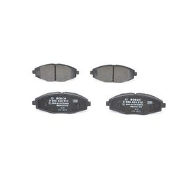 Bosch Bremsensatz, Scheibenbremse ijf140z776 Vorderachse voll 236mm 12mm f&uuml;r DAEWOO SAAB Opel CHEVROLET