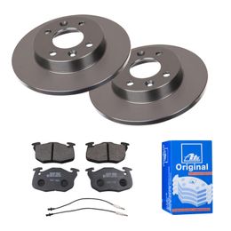 ATE Bremsensatz, Scheibenbremse 1420-21916 vorne rechts links voll 238mm f&uuml;r RENAULT DACIA PEUGEOT 7701204708 7701349969 7701204903