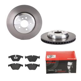 Brembo Bremsensatz, Scheibenbremse 142054847 Vorderachse Bremsscheibe zweiteilig 348mm 30mm f&uuml;r BMW