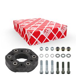 febi bilstein Gelenk, L&auml;ngswelle ProKit 26087 hinten mit Muttern f&uuml;r MERCEDES-BENZ 0004111100 A0004111100S1 A1644100015