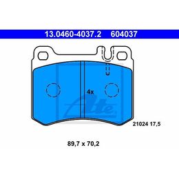 ATE Bremsensatz, Scheibenbremse 1420-42206 vorne rechts links bel&uuml;ftet 284mm f&uuml;r MERCEDES-BENZ 1244211612 1294210312 0014200820
