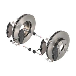 Brembo Bremsensatz-Vorderachse COATED DISC LINE / STANDARD IJDTIDHU70 Bremsensatz, Scheibenbremse vorne rechts links innenbel&uuml;ftet 300mm f&uuml;r SKODA MER