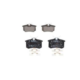 Bosch Bremsensatz, Scheibenbremse IJF1414KQ0 hinten rechts links voll 288mm f&uuml;r RENAULT VW SEAT 7701208213 7701208416 5C0698451A