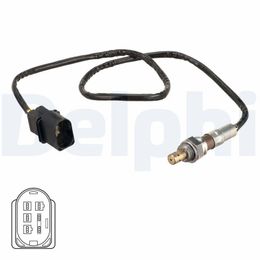 DELPHI Lambdasonde ES21096-12B1 f&uuml;r SKODA VW SEAT 036906262E 036906262G 036906262J