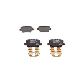 Bosch Bremsensatz, Scheibenbremse ijzjsgrfw6 Hinterachse voll 260mm 9mm f&uuml;r HONDA