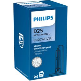 Philips D2S White Vision gen2 35W (1 Stk.) 85122WHV2C1 Gl&uuml;hlampe, Fernscheinwerfer,Gl&uuml;hlampe, Hauptscheinwerfer,Gl&uuml;hlampe 85V f&uuml;r SKODA VW PEUGEOT LAN
