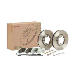 Brembo Bremsensatz, Scheibenbremse KT 10 010 vorne rechts links innenbel&uuml;ftet 288mm f&uuml;r FORD (JMC) BK211125BD BK211125BC BK211125BB