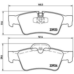 Brembo Bremsensatz VA + HA Coated Disc Line SIZW2NO377 Bremsensatz, Scheibenbremse vorne hinten rechts links innenbel&uuml;ftet 330mm f&uuml;r MERCEDES-BENZ A00