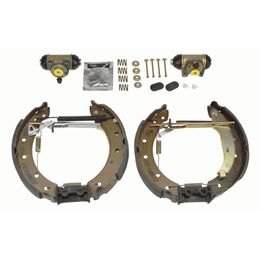 TRW Bremsbackensatz GSK1058 hinten rechts links vormontiert 17,5mm f&uuml;r RENAULT DACIA 7701208114 6001547627 8671014482