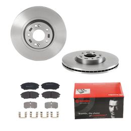 Brembo Bremsensatz, Scheibenbremse ijdtidhup8 Vorderachse innenbel&uuml;ftet 321mm 28mm f&uuml;r KIA HYUNDAI